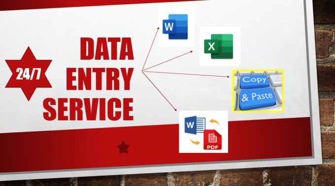 Do fastest data entry ms word excel internet research by Hira_0786 | Fiverr