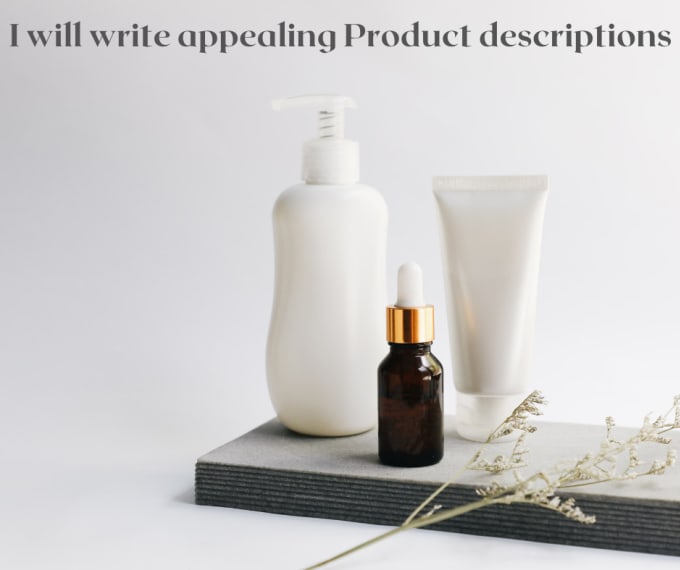 Write appealing product descriptions by Noorulaina786 | Fiverr
