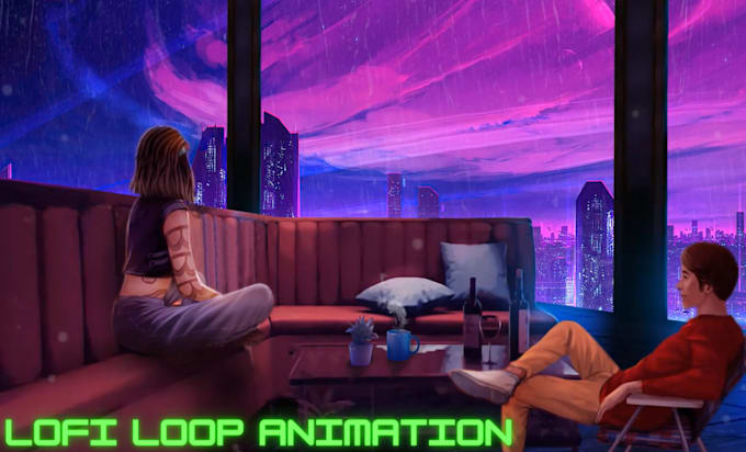 Create lofi loop animation for you loop animation lofi loop by Samia ...