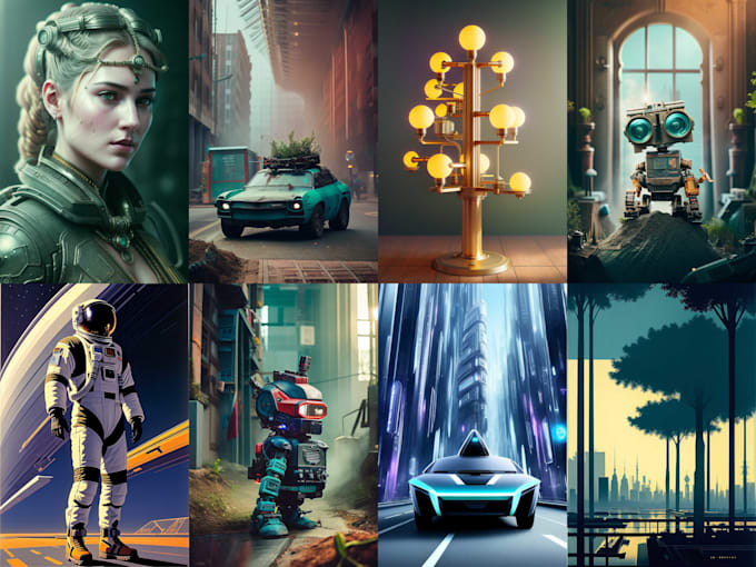 Create original ai generated design, digital art by Cutawaytv | Fiverr