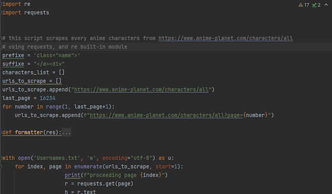 Do Web Scraping Or Tkinter By Bluetiger2 Fiverr