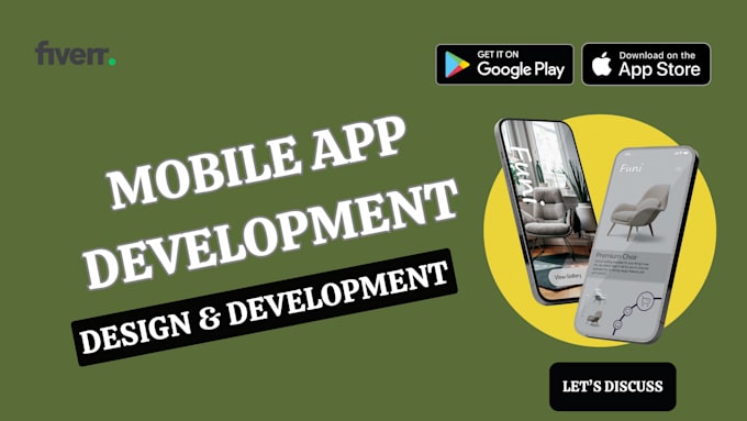 Do mobile app development android ios app, building mobile app flutter ...
