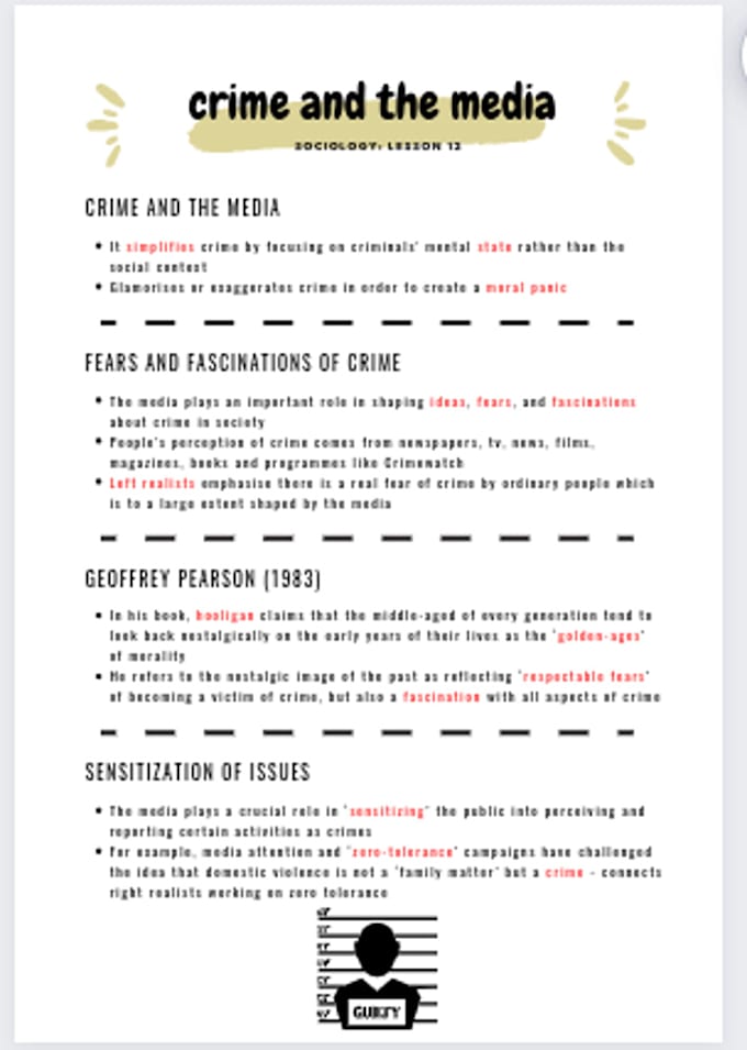 Organise your revision notes by Bignellsummer | Fiverr