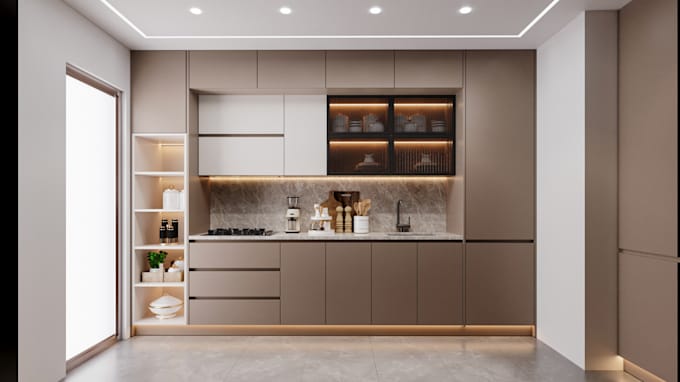 Create a fast rendering of realistic interior architecture by Joyonta ...