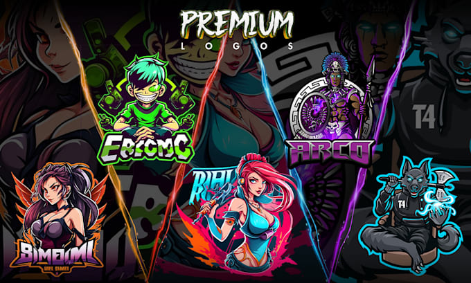 Design unique sports, mascot, esports and gaming stream logo by Mafarah ...