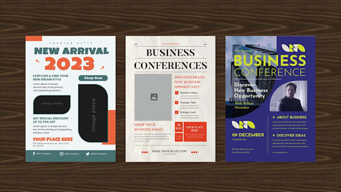 Design a one page flyer by Ayoubelghit | Fiverr