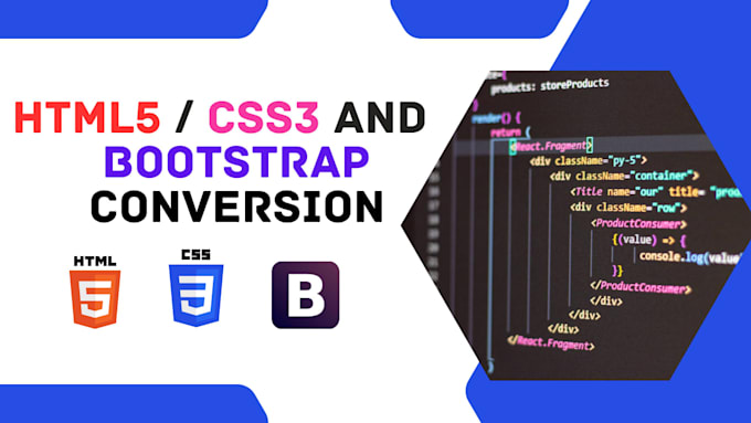 Convert any design psd,figma,xd to html,css by Sajidkhanafridi | Fiverr