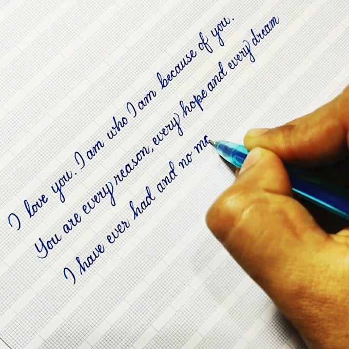 Beautiful handwriting for assignments by Farheenlodhi09 | Fiverr