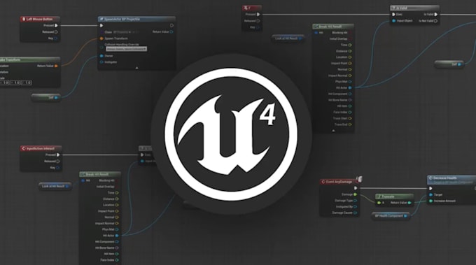 Unreal engine programming game mechanics by Capmare_david | Fiverr