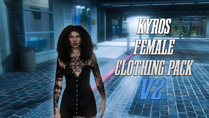 Give you my huge female clothing pack fivem ready by Kyroshop | Fiverr