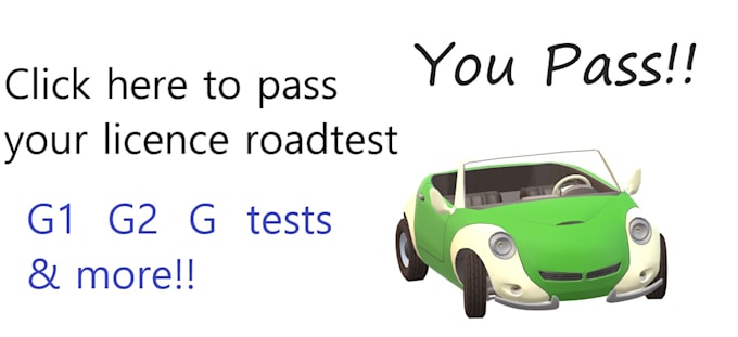 Guide you to your drivers licence road test pass by Msgvoice | Fiverr