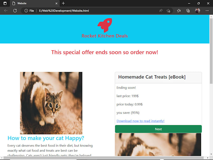 Do Innovative Web Design Using Html Css And Bootstrap By Khubaibraja Fiverr