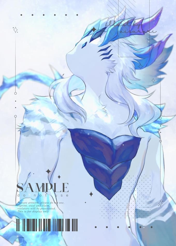 Draw beautiful furry drawing by Bloomtear | Fiverr