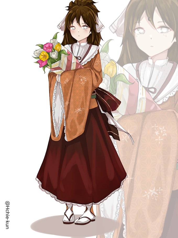 Draw any anime you can imagine by Ashiyashirou | Fiverr