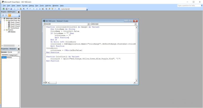 Do Write Any Excel Formula Vba Code Can Edit Anything By Mayankrana891 Fiverr