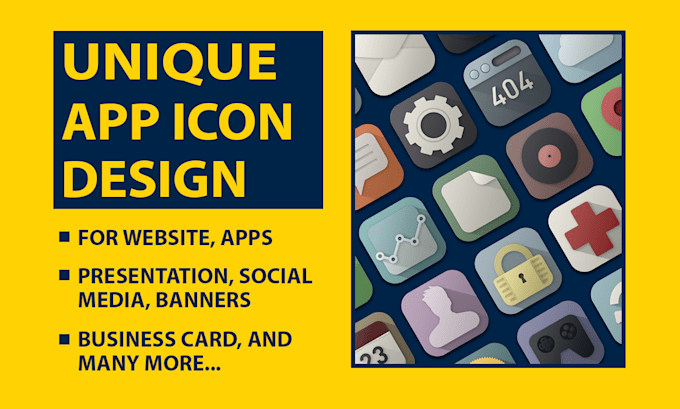 Design professional app icon by Kasunit | Fiverr