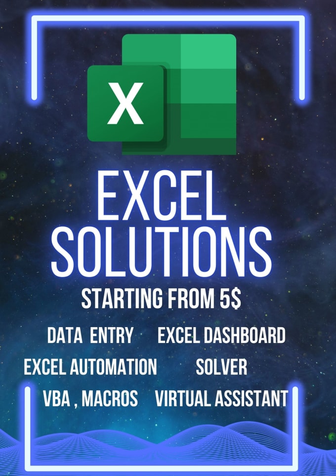 Do Data Entry In Excel Automate It Using Macros Vba And Pivot Tables By Hassan921 Fiverr