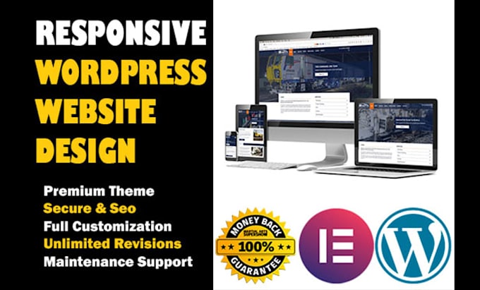 Develop responsive wordpress website design by Waki_designer | Fiverr