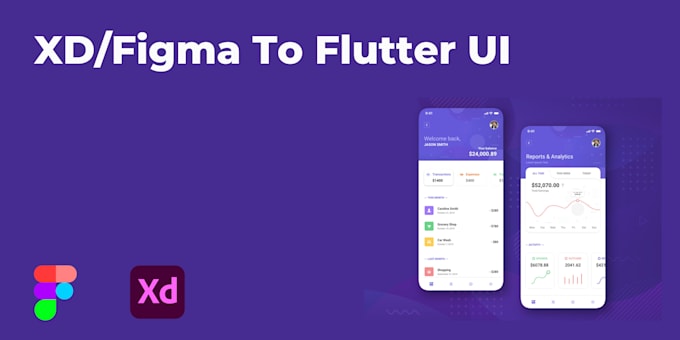 Convert figma and xd to flutter app ui by Mudassar_41 | Fiverr