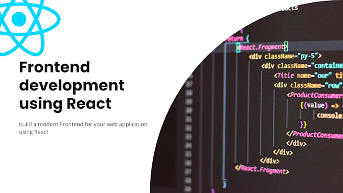 Build A React Frontend For Your Application And Fix Bugs In Your Application By Ahmedali347 Fiverr 