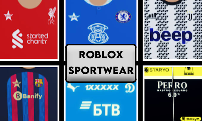 Make sportwear for your roblox character or league by Jerryinroblox ...