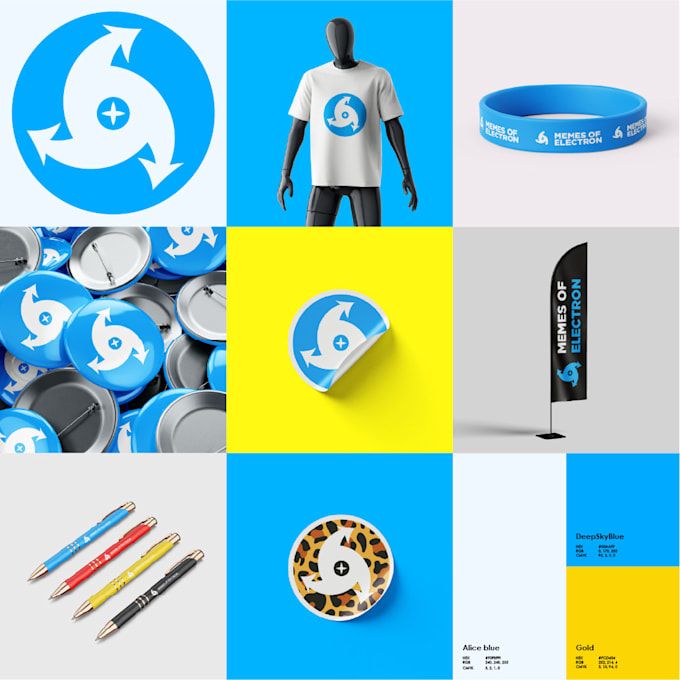 Create a unique logo for your company with mockups you will see for ...