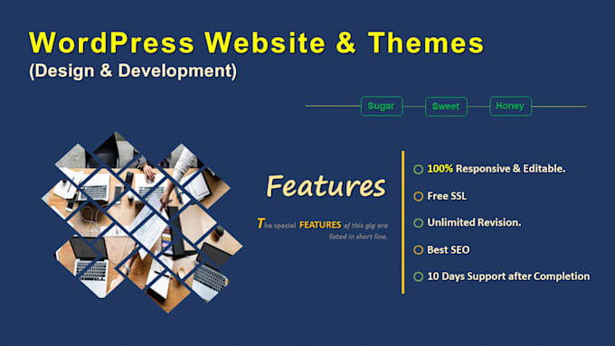 Design fast responsive wordpress web by Asiddique | Fiverr