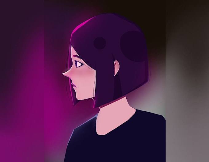 Draw anime character oc, fan art, and manga by Ileyka | Fiverr