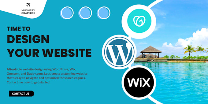 Elevate your online presence with our expert website design by Mughery | Fiverr