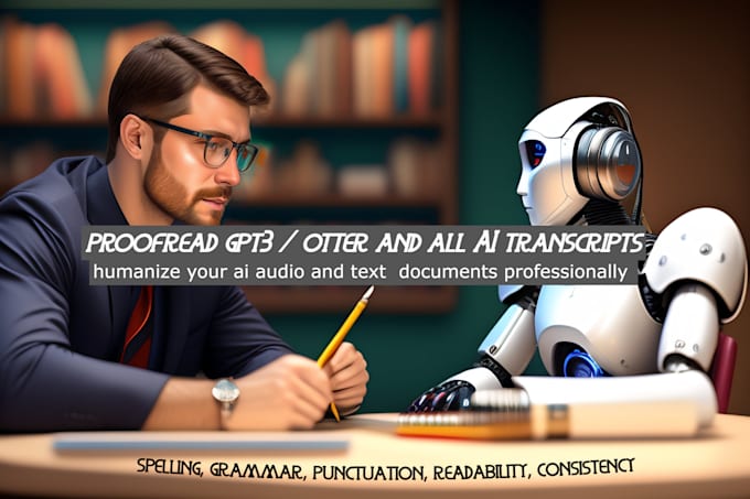 Proofread and correct your arabic ai, otter transcripts by Sid_melou ...