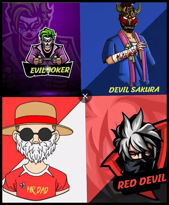 Make free fire mascot basic, standard, premium etc by Naseer109 | Fiverr