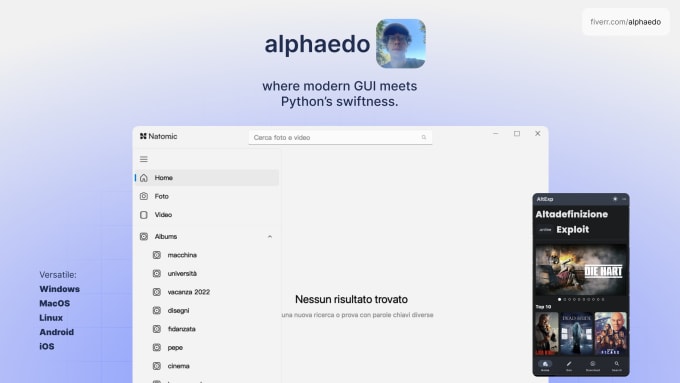 Create A Gui For Your Python Projects In Flet Or Pyqt By Alphaedo Fiverr