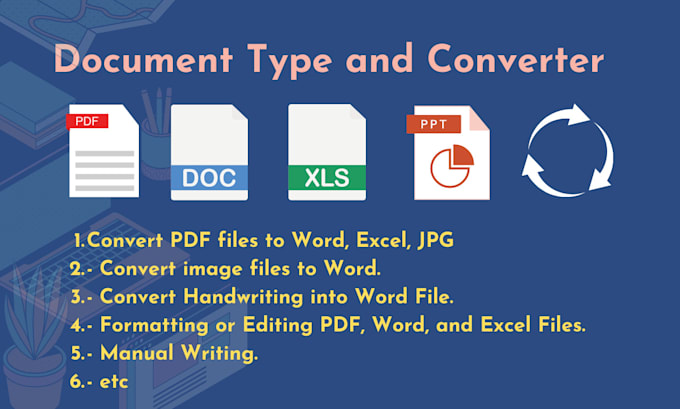Convert your file to pdf, doc, excel, ppt , or to png or jpg by ...