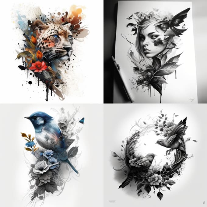 Create a custom tattoo design by Perfectoog | Fiverr