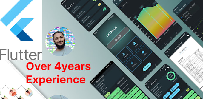 Create flutter app from your design by Mdyeasinsheikh | Fiverr