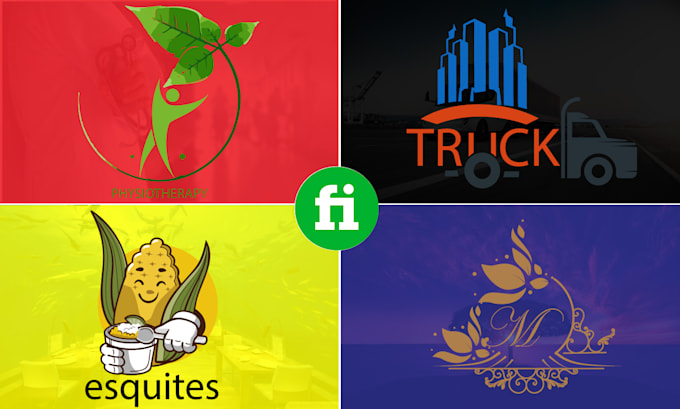 Create a luxury flat custom 3d logo design for your business by ...