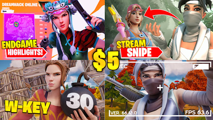 Design you a 3d professional fortnite thumbnail by Fanisboufidis20 | Fiverr