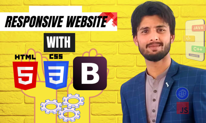 Develop and design a responsive website with html, css, and bootstrap ... Develop and design a responsive website with html, css, and bootstrap ...