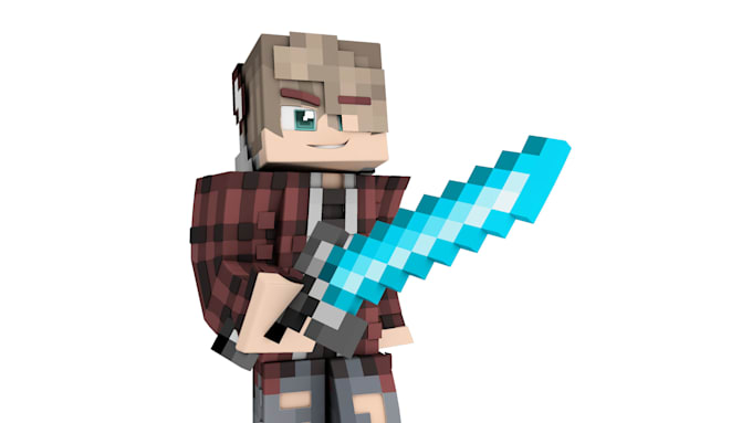 Haz un render de skin de minecraft en 24 horas