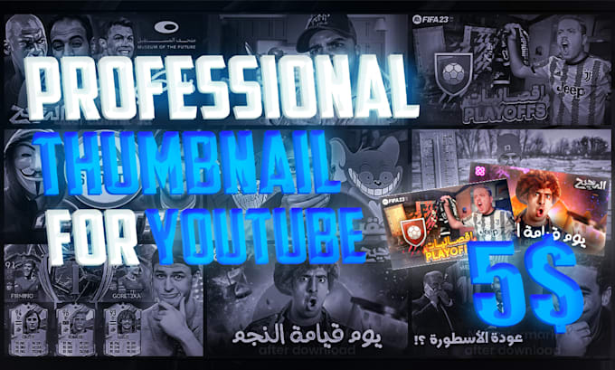 Design the best youtube thumbnail design in 3hrs by Rimo_fl | Fiverr
