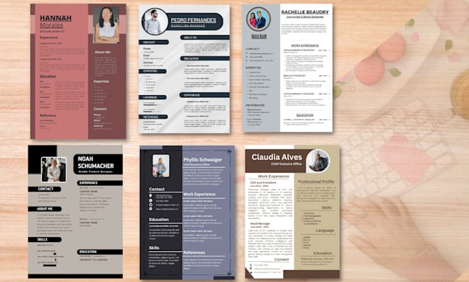 Professionally design your cv or resume by Qissazehra779 | Fiverr