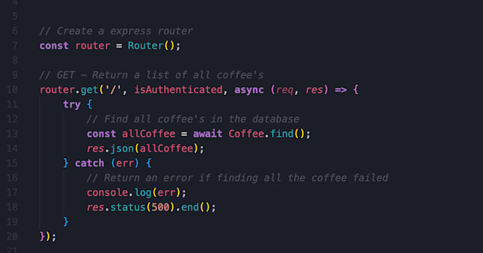 Create a custom backend api by Daltonpineault | Fiverr