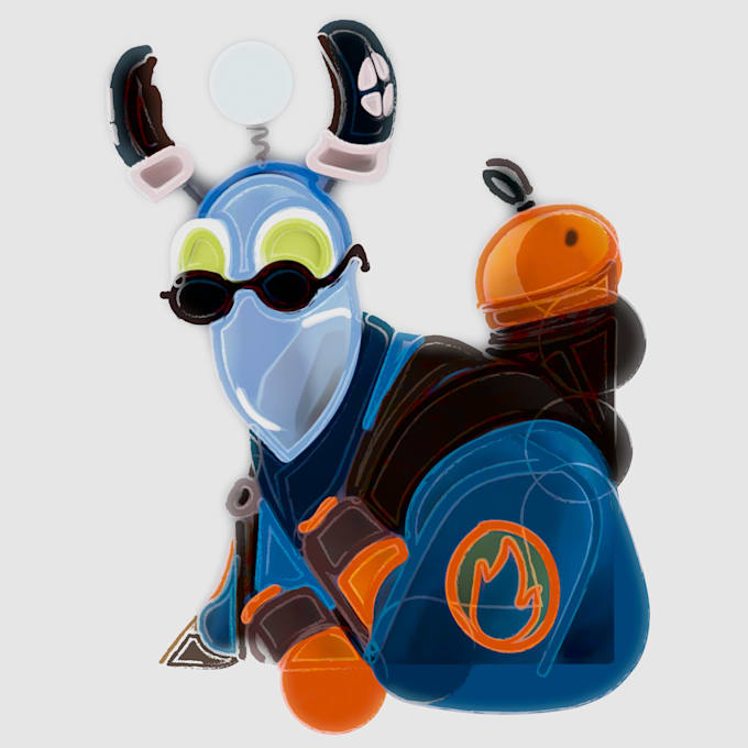 Make fan art illustrations based on your game of choice by ...