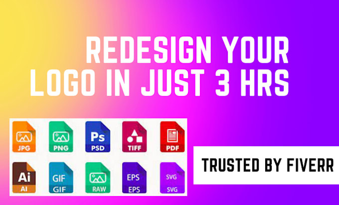 Design, redesign, edit, update, modify your logo in 3 hrs only by Gfx ...
