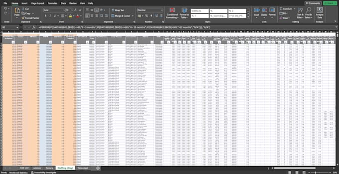 Do data processing in excel by L_arganda | Fiverr