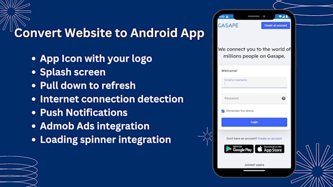 Convertire il sito web in app android utilizzando webview