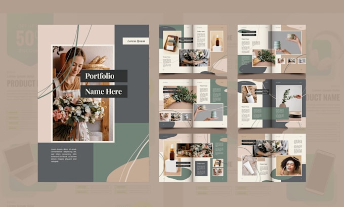 Design eye catching company profile, annual report, booklet by ...