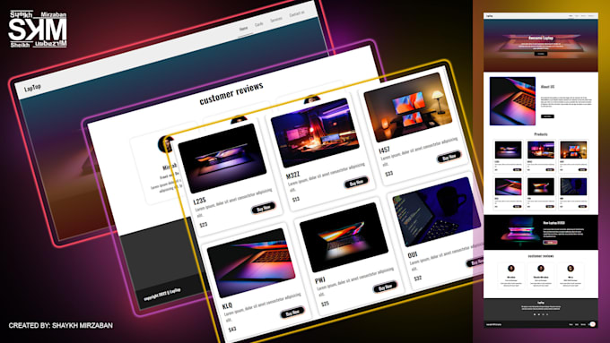 Build a stunning and responsive business website in next js by ...