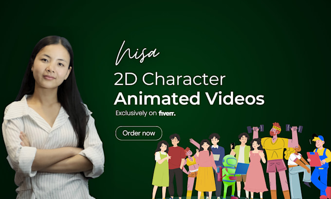 Create a professional animated 2d explainer videos by Nisa_ban | Fiverr