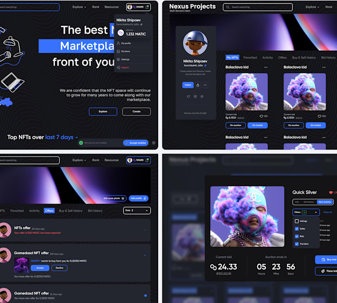 Create cool designs for your apps, websites, admin panels by ...